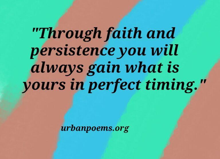 Be Patient - Urban Poems